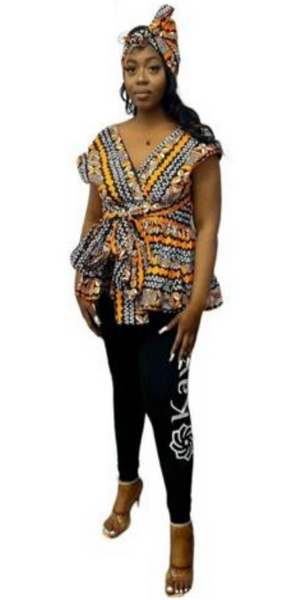Infinity Top Ankara Crossover – Africa Love