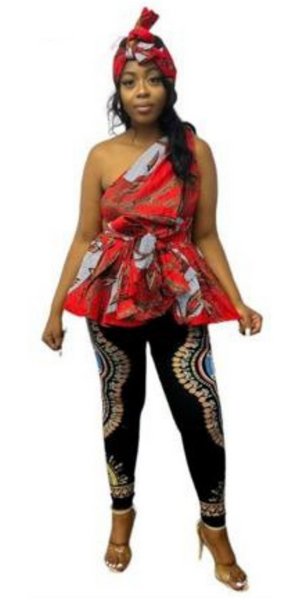 Infinity Top Ankara Crossover – Africa Love