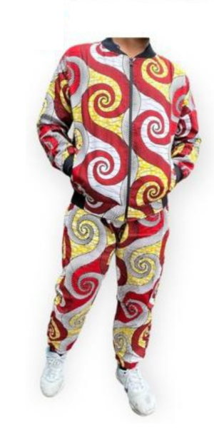 Unisex Tracksuit - Kente Cloth – Africa Love